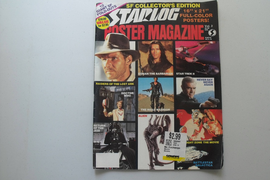 Starlog Poster Magazine No.2 (1984) - Etsy