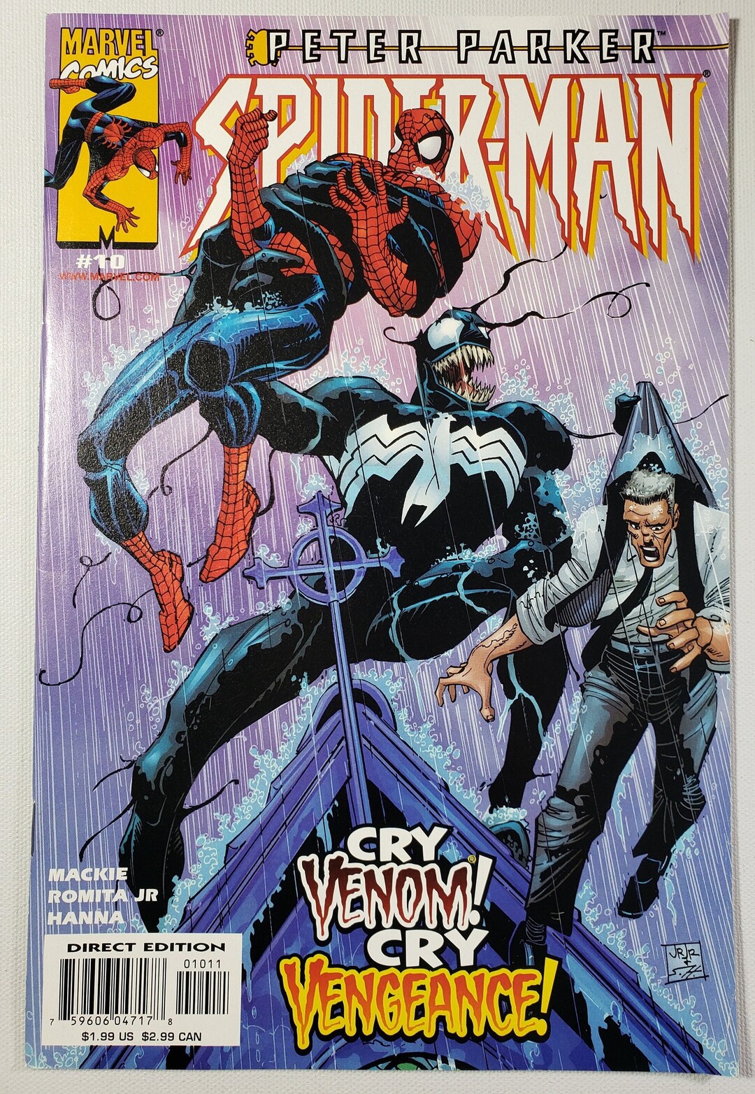 Peter Parker Spider-man No.10 1999 - Etsy