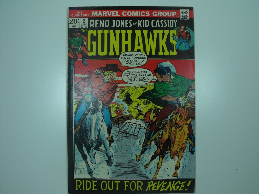 Gunhawks No.2 1972 - Etsy