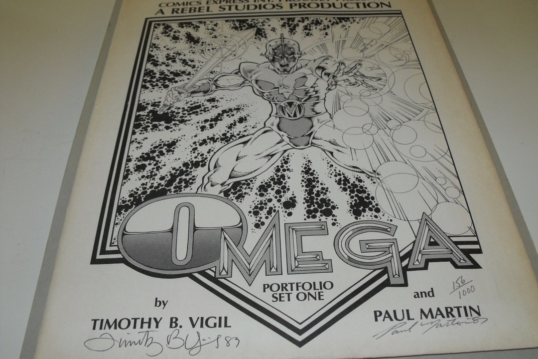 Omega-portfolio Set One-signed and Numbered by Timothy B. Vigil (1987 ...