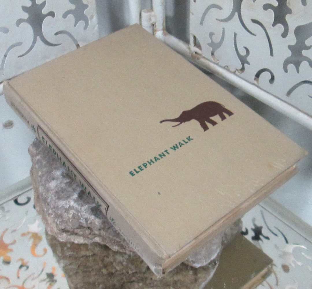 Vintage Book Elephant Walk by Robert Standish, 1949 - Etsy