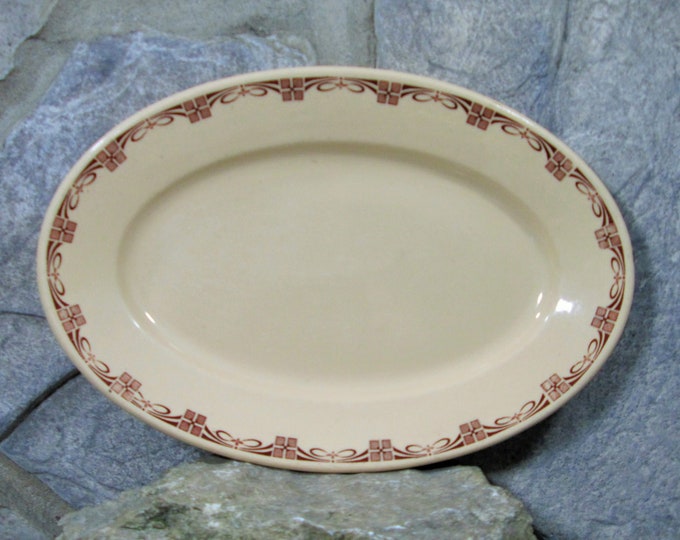 Vintage Scammell's Trenton Lenape Pattern Platter - Etsy
