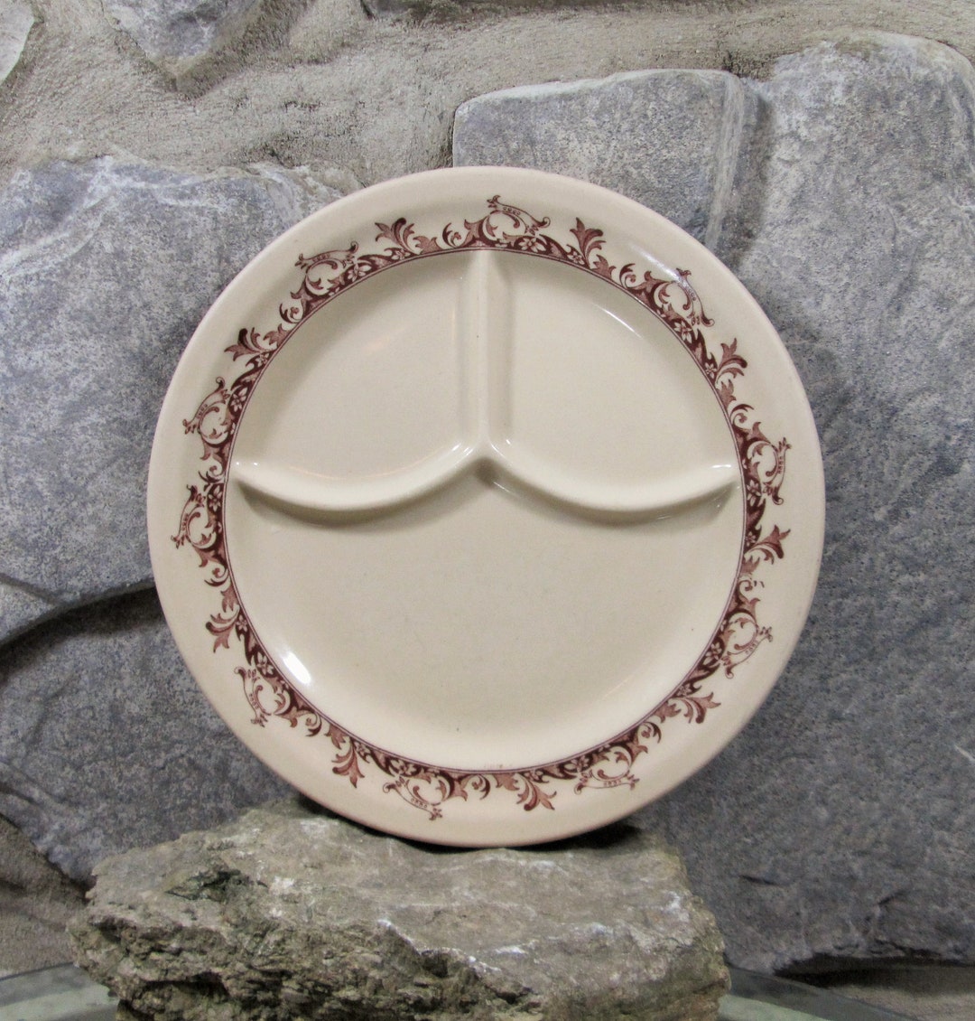 Vintage Mayer China Curtis Pattern Restaurant Ware Grill Plate - Etsy