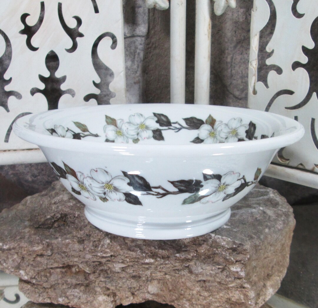 Vintage Shenango China Restaurant Ware Dogwood Pattern Bowl - Etsy