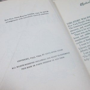 Vintage Book Dragonwyck by Anya Seton 1945 - Etsy