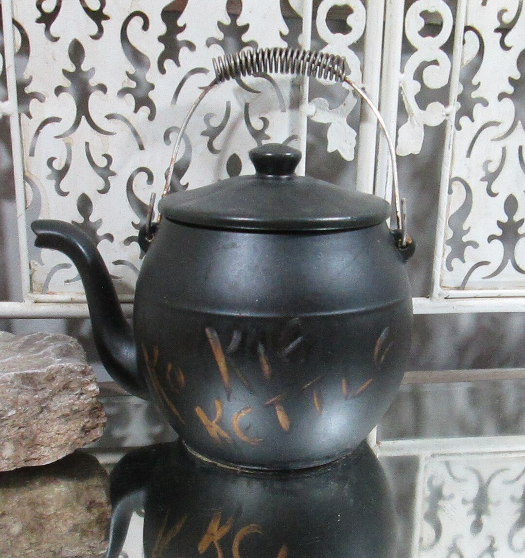 Vintage Mccoy Pottery Kookie Kettle Cookie Jar - Etsy