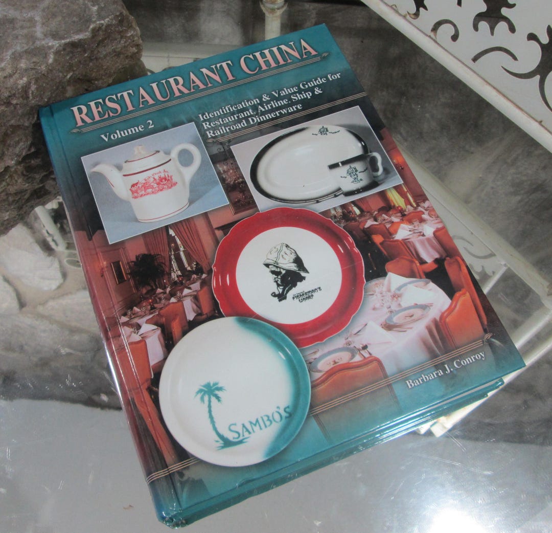 Restaurant China Volume 2 by Barbara Conroy, 1999, Restaurant Ware ...