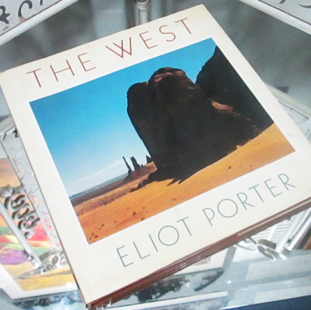 Vintage Edition the West by Eliot Porter Photography Book, 1988 - Etsy