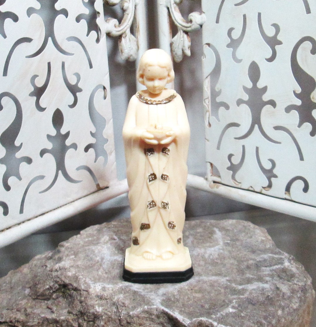 Vintage Celluloid Religious Figure - Etsy
