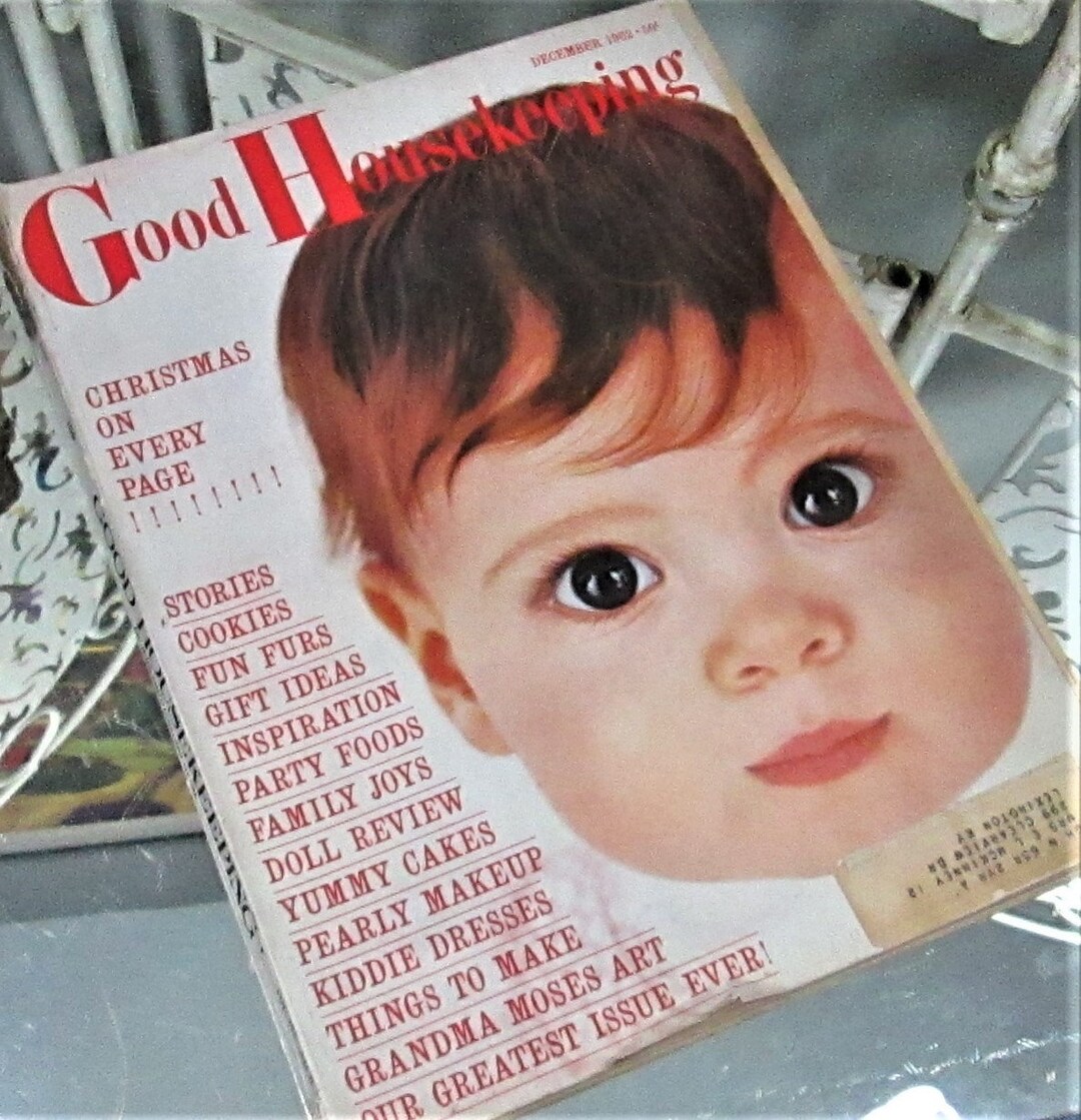 Vintage Good Housekeeping Magazine December, 1962 - Etsy