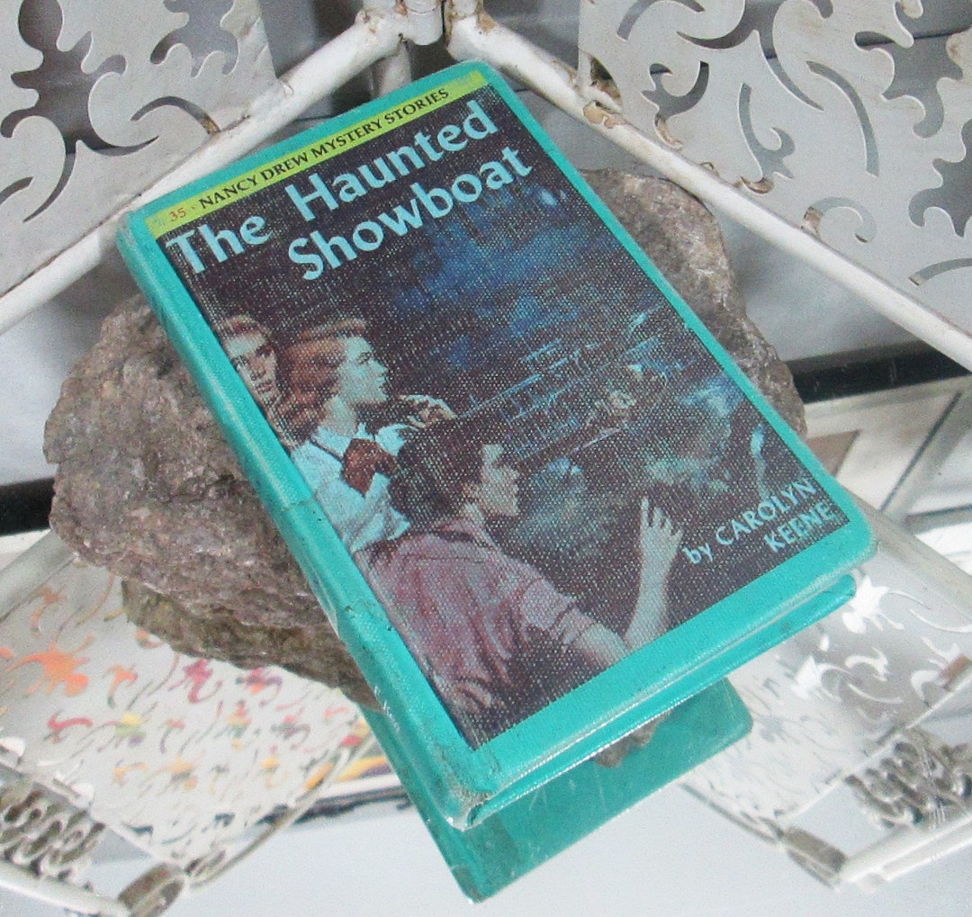 Vintage Edition Nancy Drew the Haunted Showboat by Carolyn Keene - Etsy