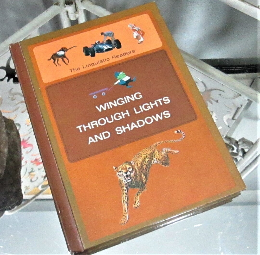 Vintage Children's School Book "winging Through Lights and Shadows ...