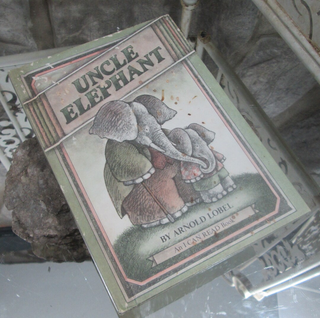 Vintage Edition Uncle Elephant by Arnold Lobel, 1981 - Etsy