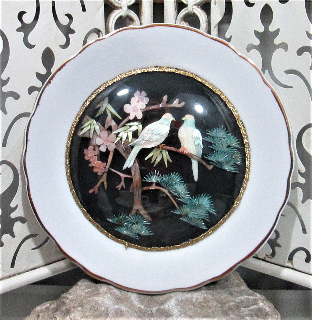 Vintage Rego Chinese Carving Plate - Etsy