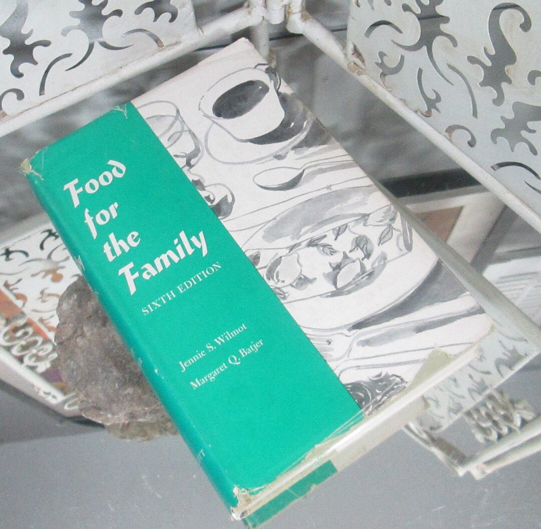 Vintage Cookbook Food for the Family From 1966 - Etsy
