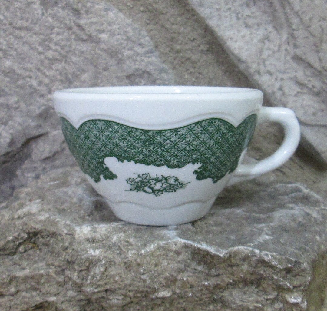 Vintage Shenango China Restaurant Ware Green Pattern Sample - Etsy