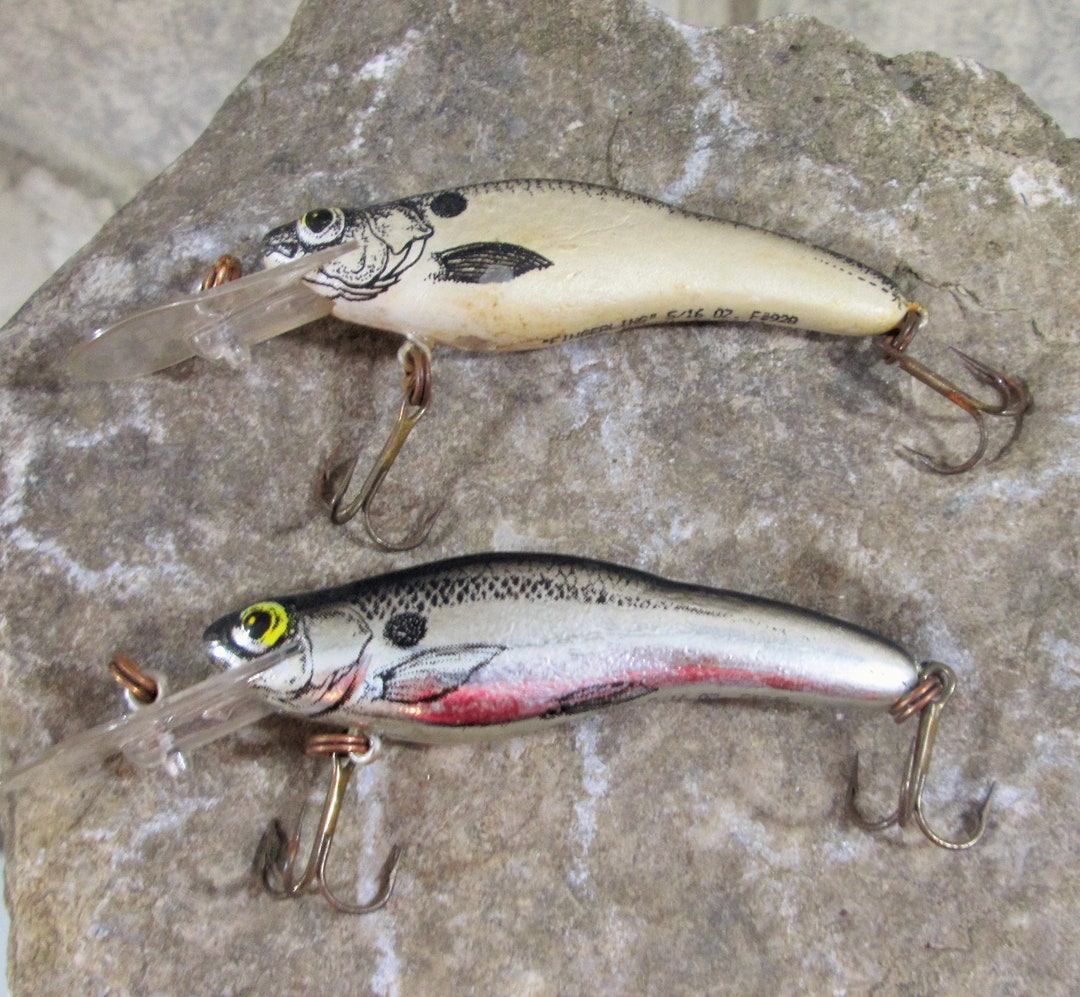 Pair of Vintage Luhr Jensen Fishing Lures - Etsy