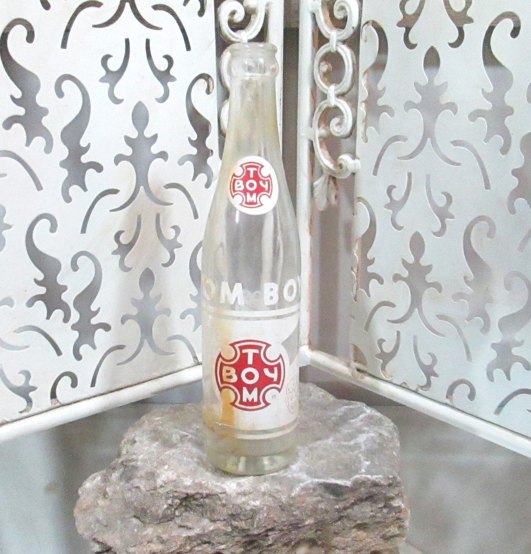 Vintage 1960's Tom Boy Soda Bottle - Etsy