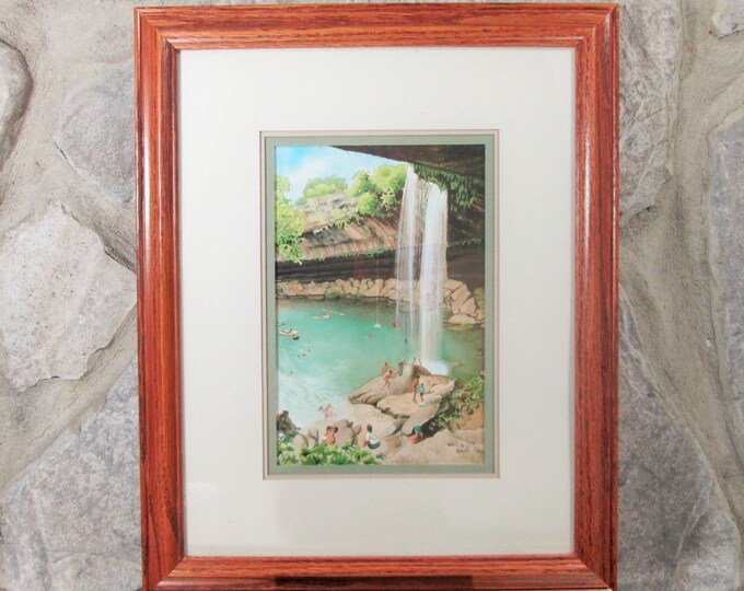 Vintage Mary Doerr Images of Austin Framed Print - Etsy