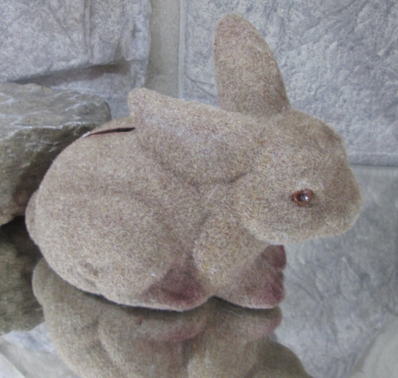 Vintage Mohair Rabbit Bank | Etsy