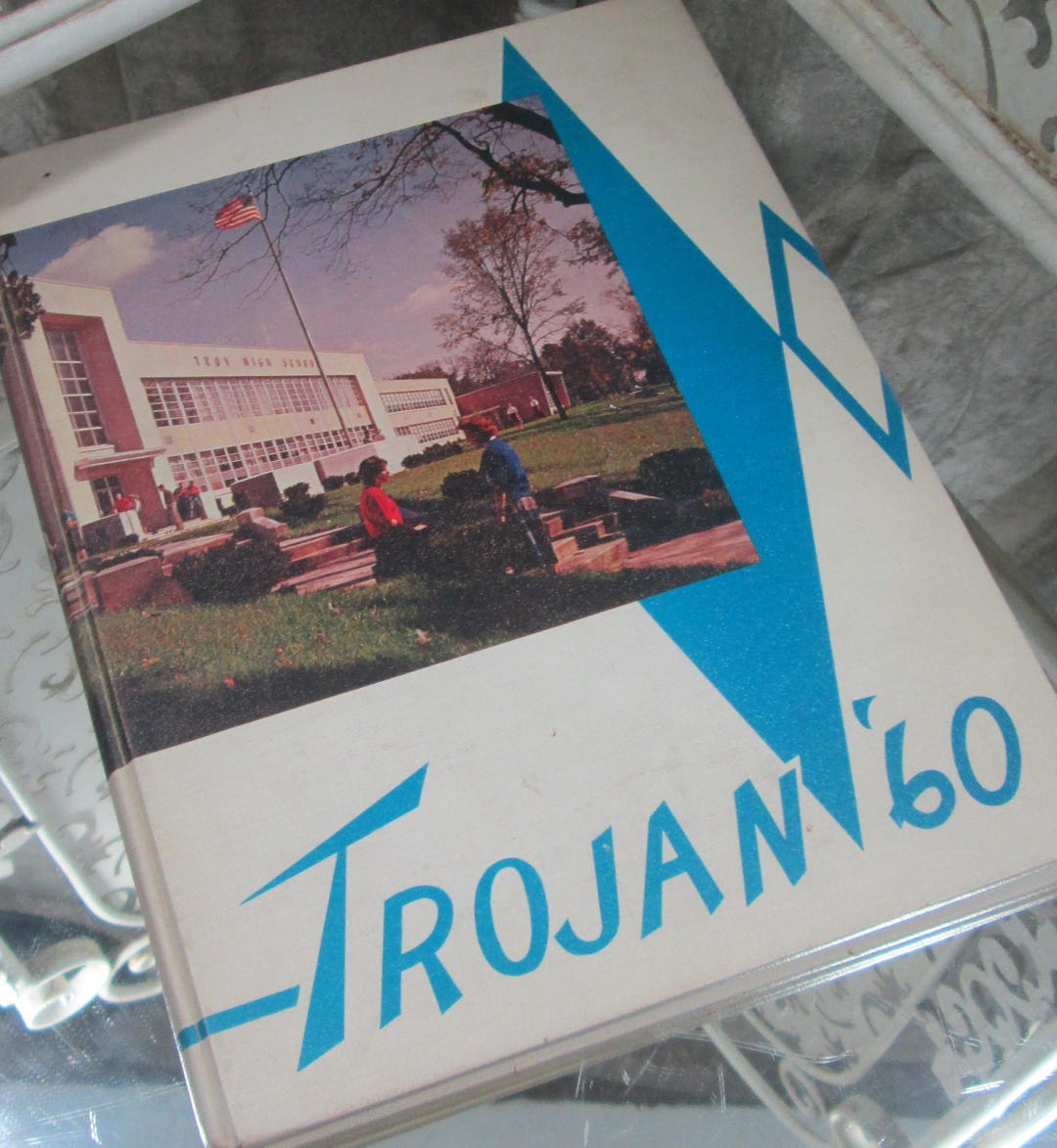 Vintage Troy High School Yearbook, Ohio, 1960 - Etsy