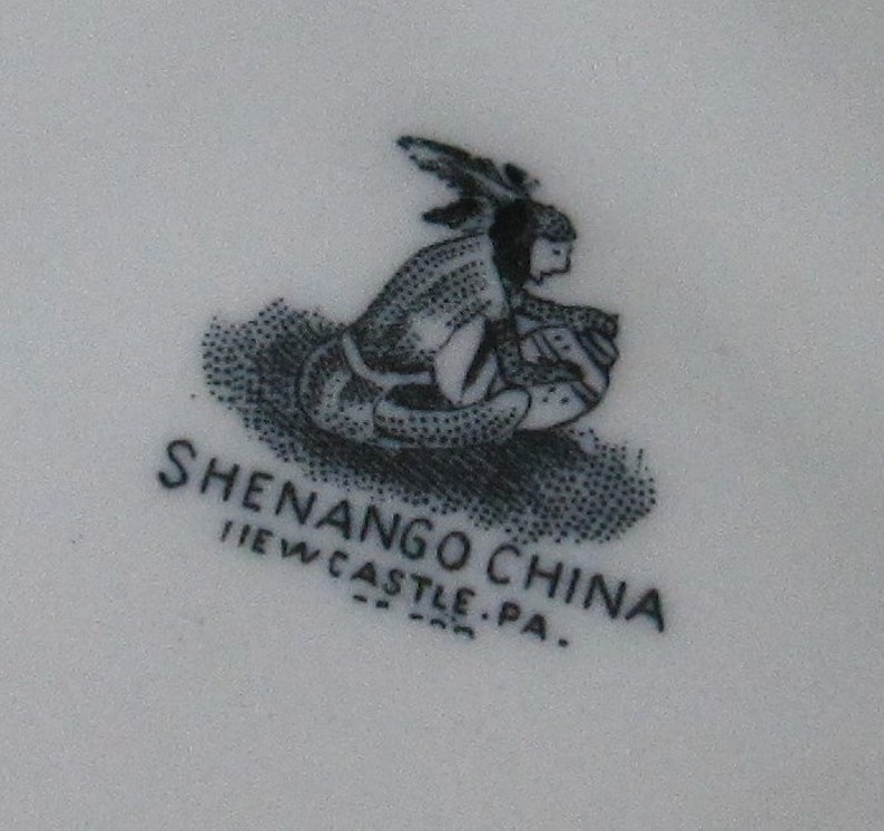 Vintage Shenango China Restaurant Ware Blue Willow Grill Plate - Etsy