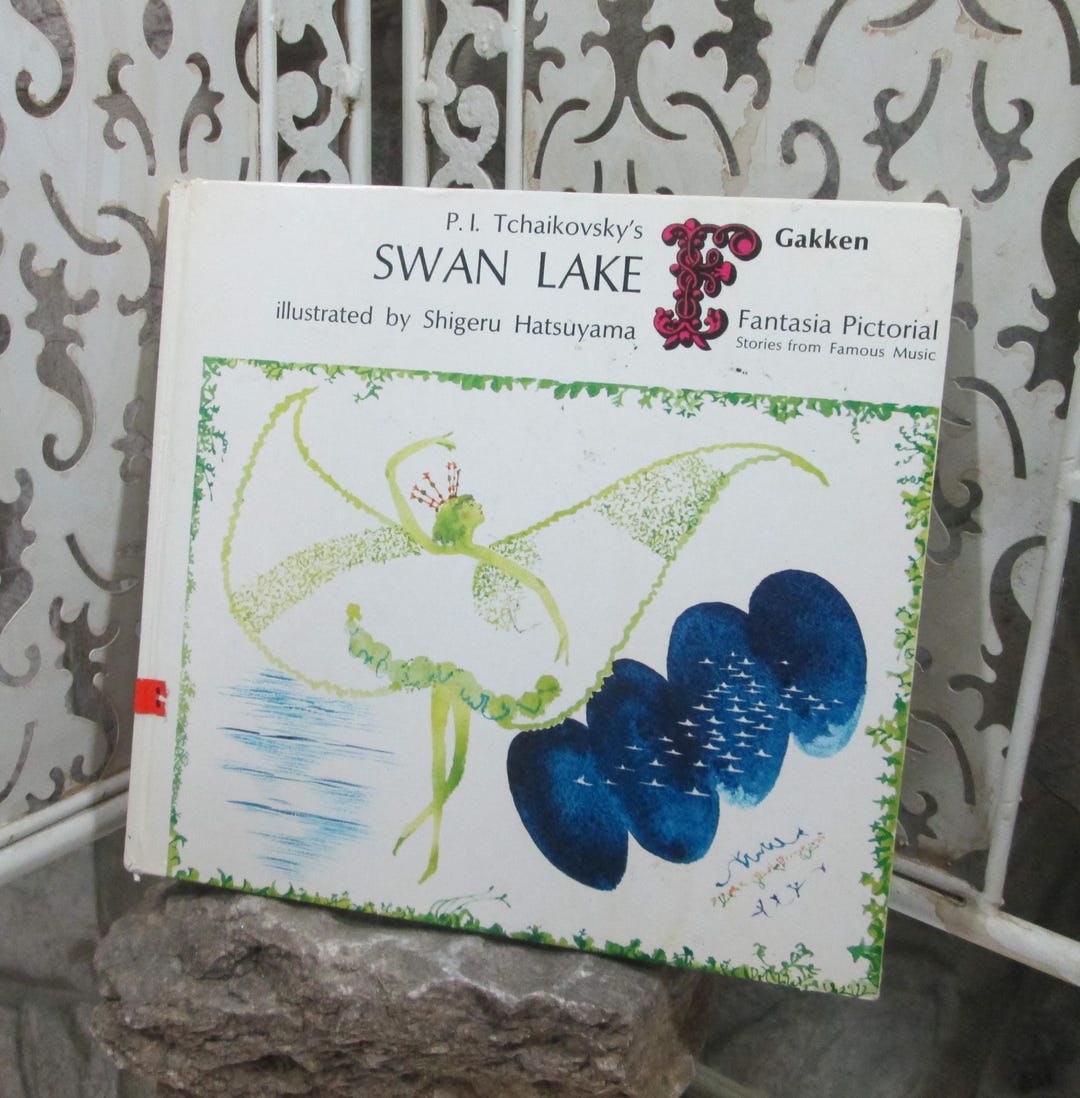 P.i.tchaikovsky's Swan Lake Illustrated by Shigeru Hatsuyama, 1970 - Etsy