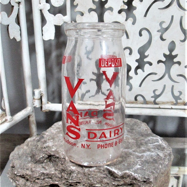 New York Milk Bottle - Etsy