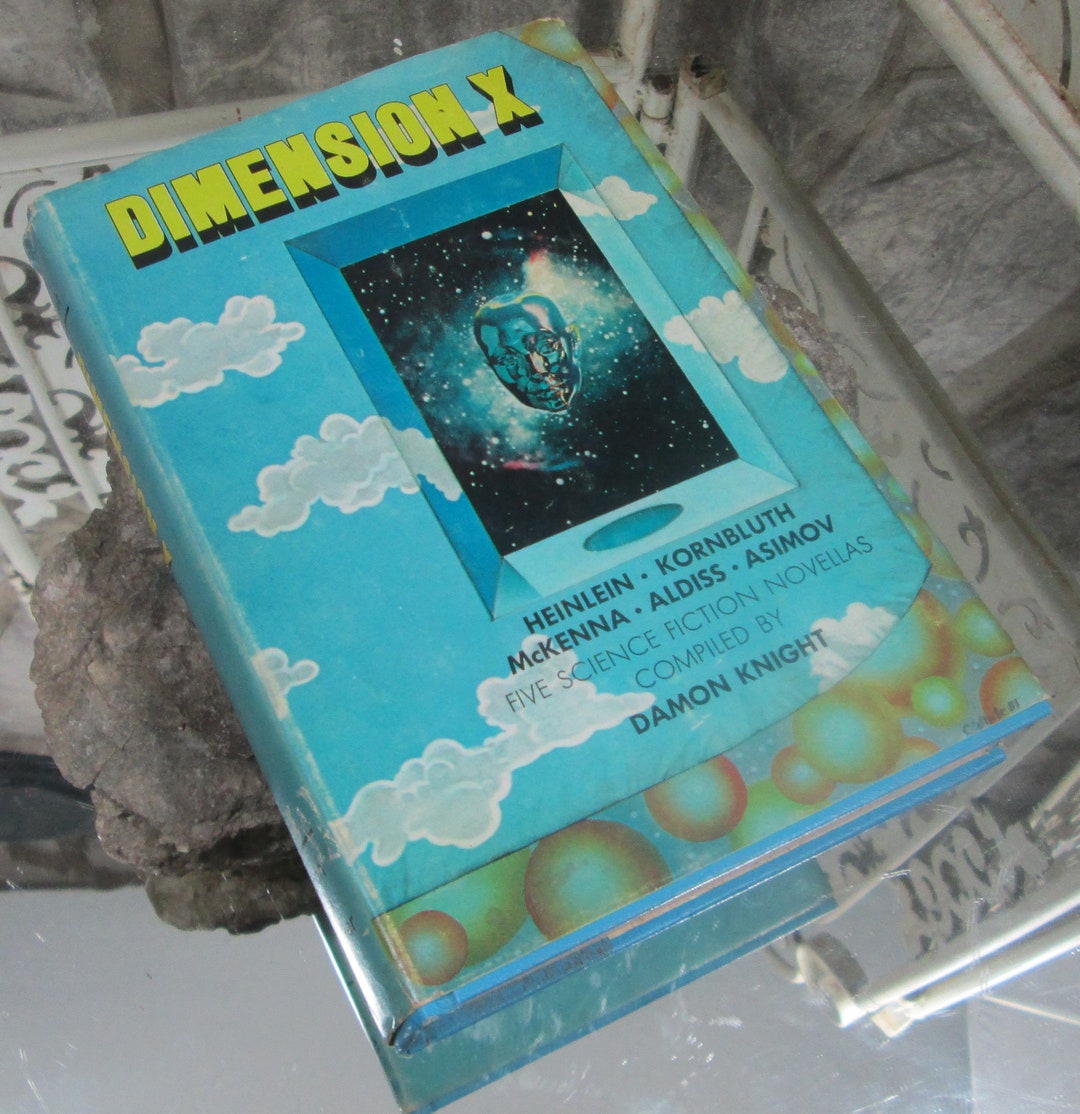 Vintage Science Fiction Anthology Book Dimension X, 1970 - Etsy