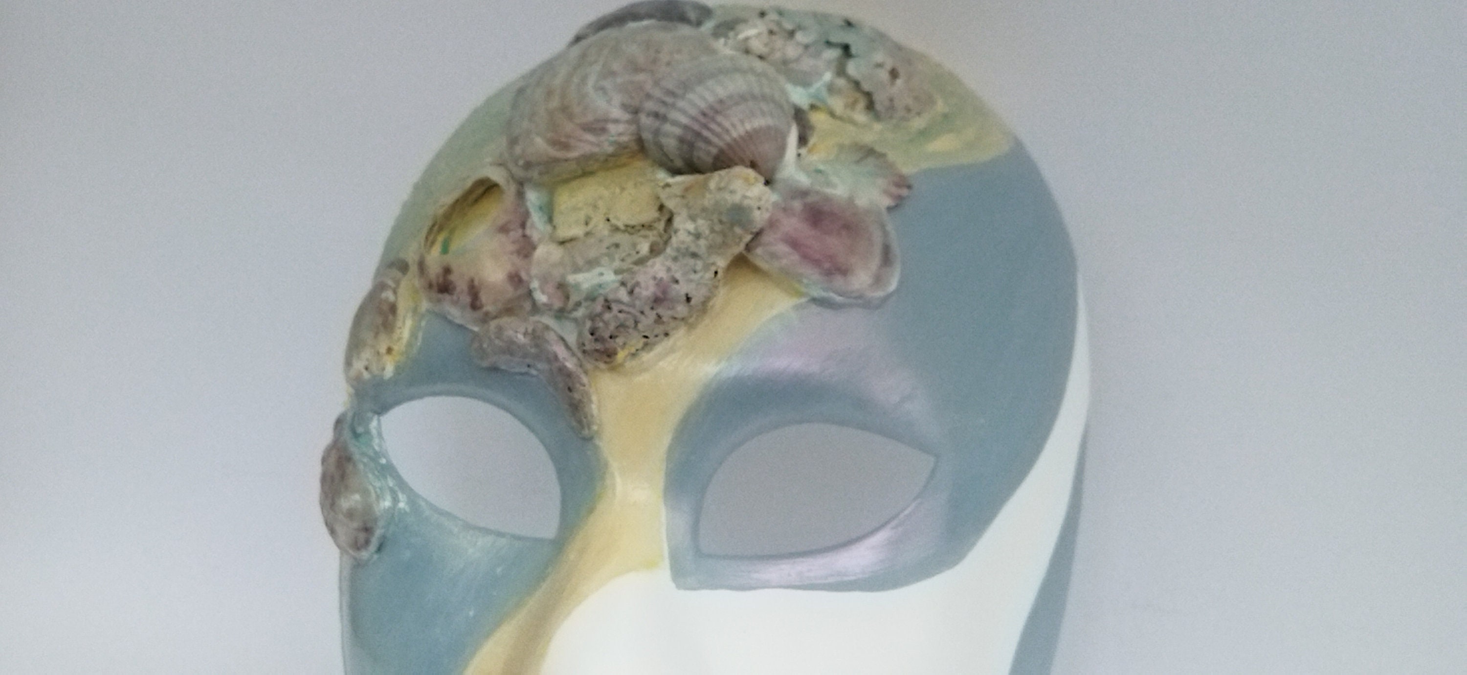 Nautical Costume Mask Women's Mermaid Photography Prop Colorful Fantasy ...