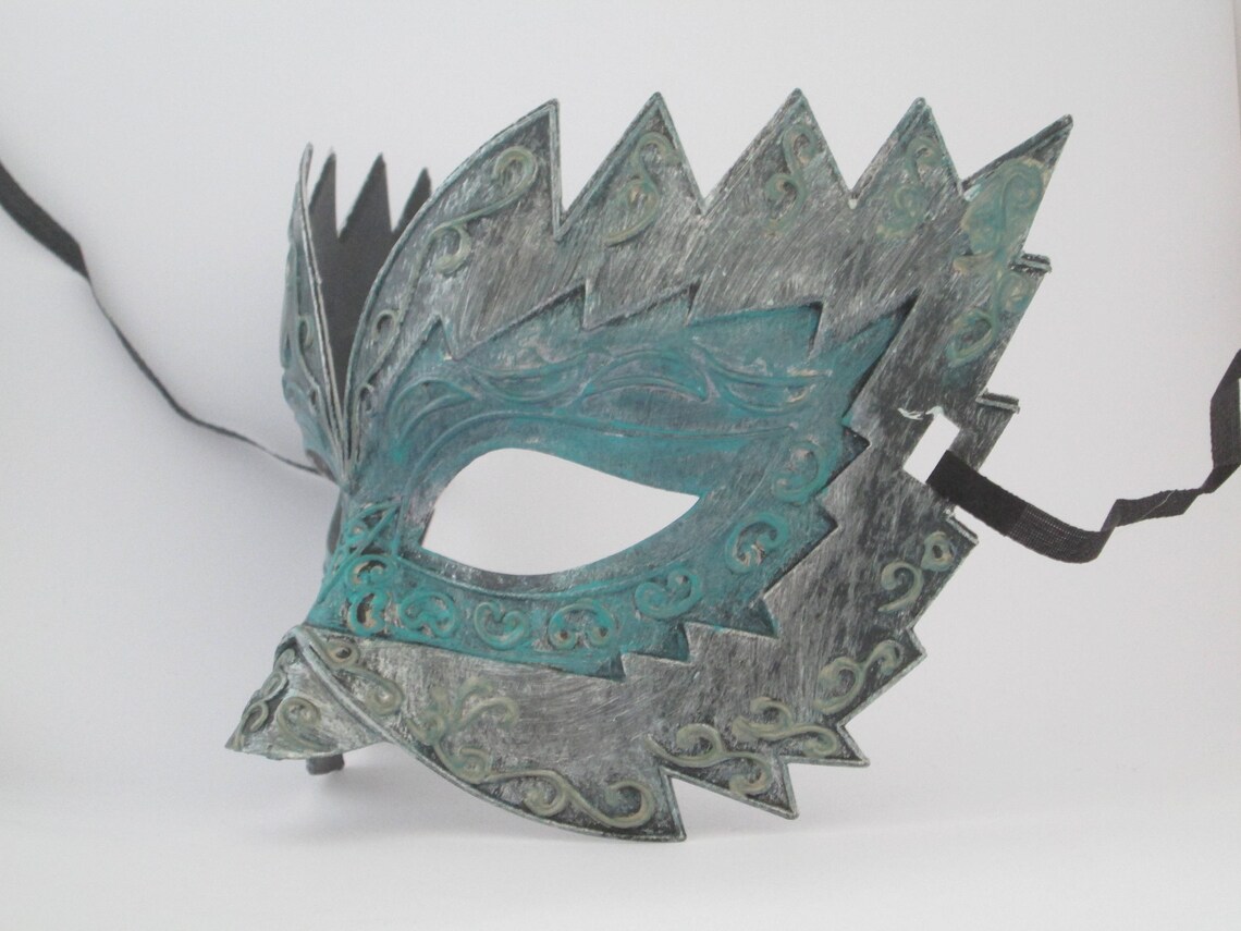 Men's Warrior Masquerade Mask Roman Gladiator Bachelor | Etsy