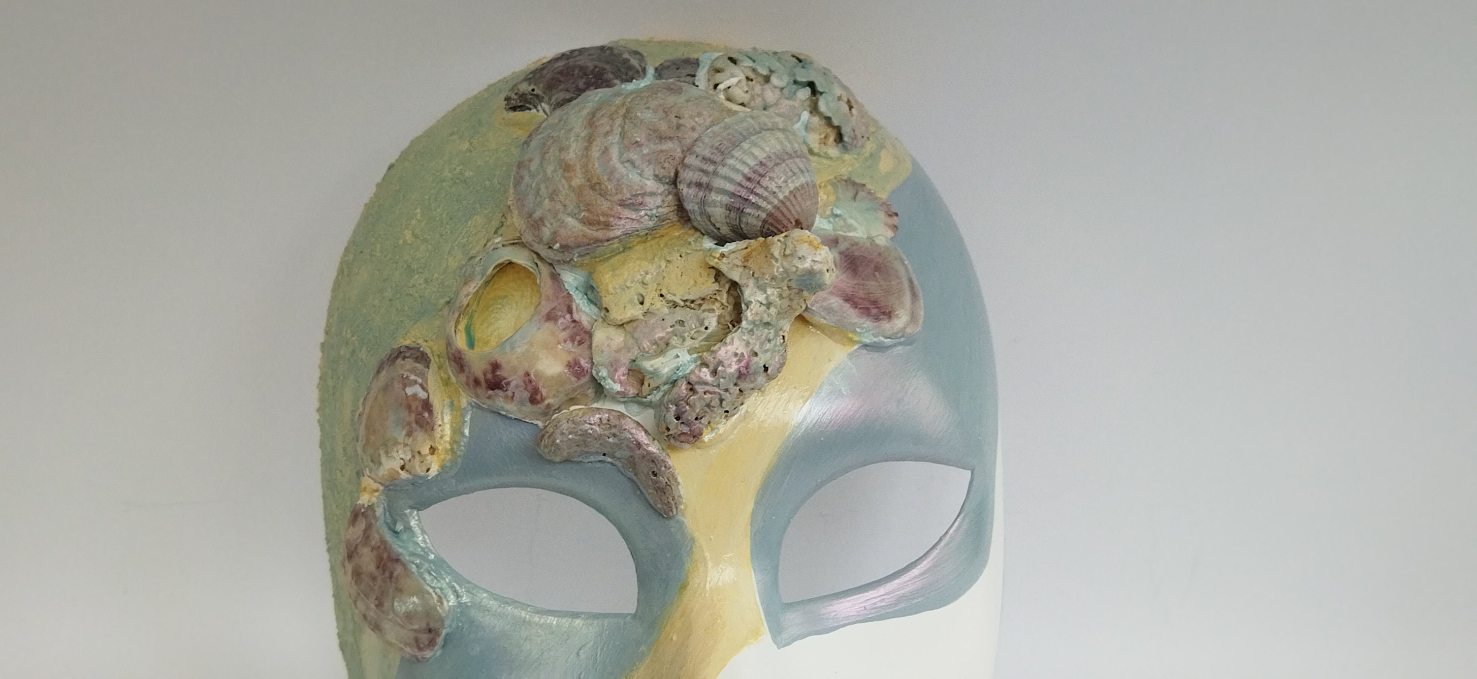 Nautical Costume Mask Women's Mermaid Photography Prop Colorful Fantasy ...