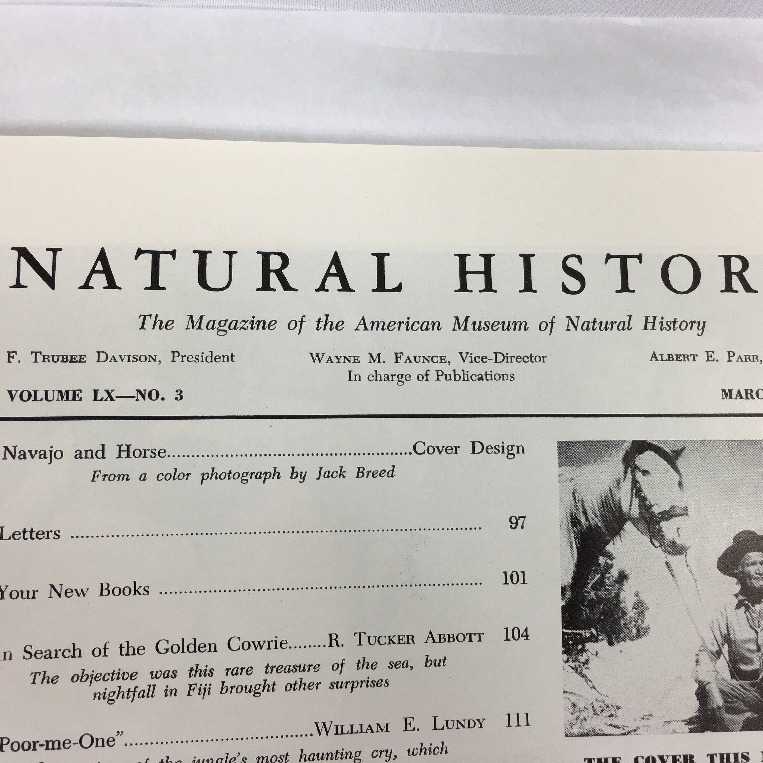 Natural History Museum Magazine Alaska Mummies Squid Zanzibar Vintage ...