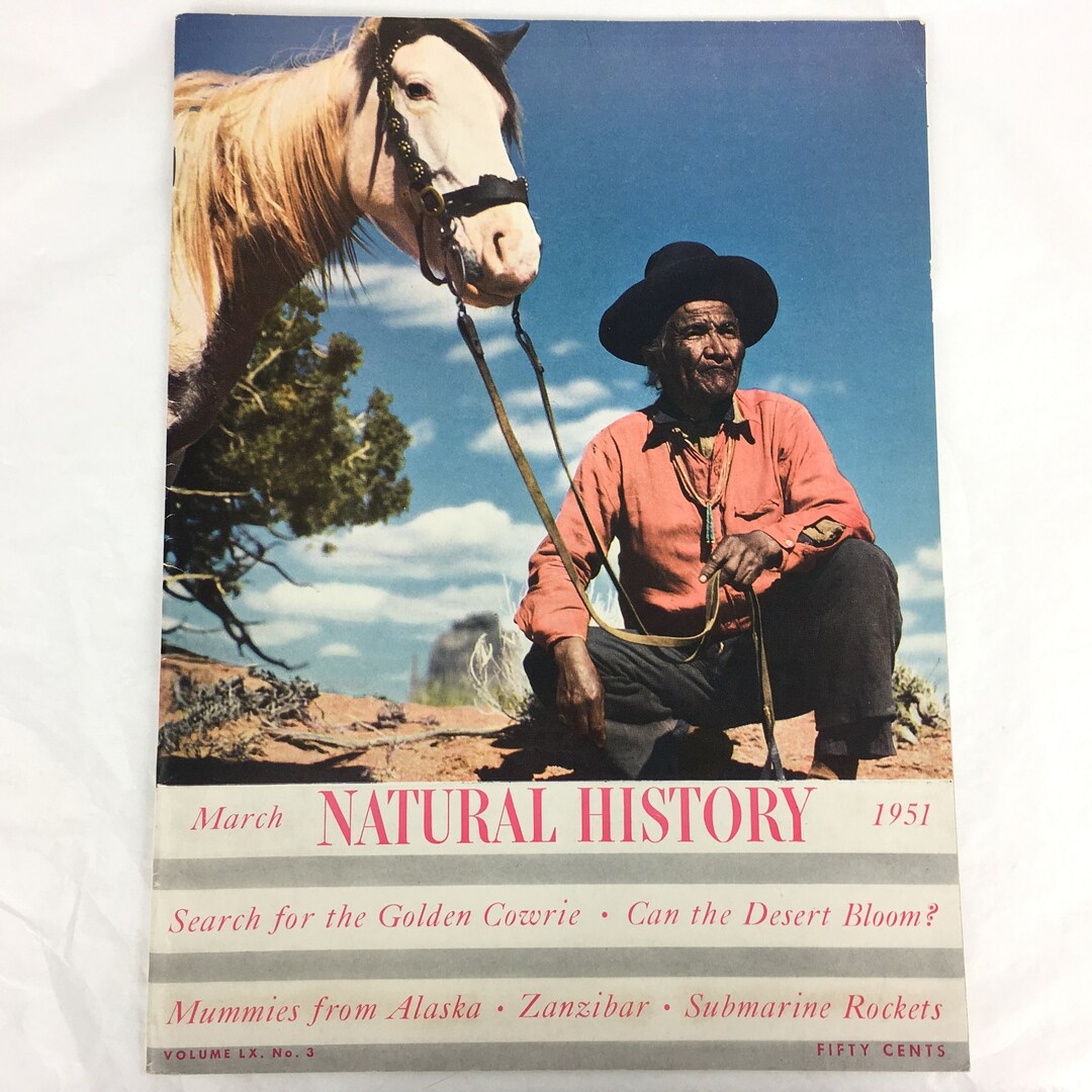 Natural History Museum Magazine Alaska Mummies Squid Zanzibar Vintage ...