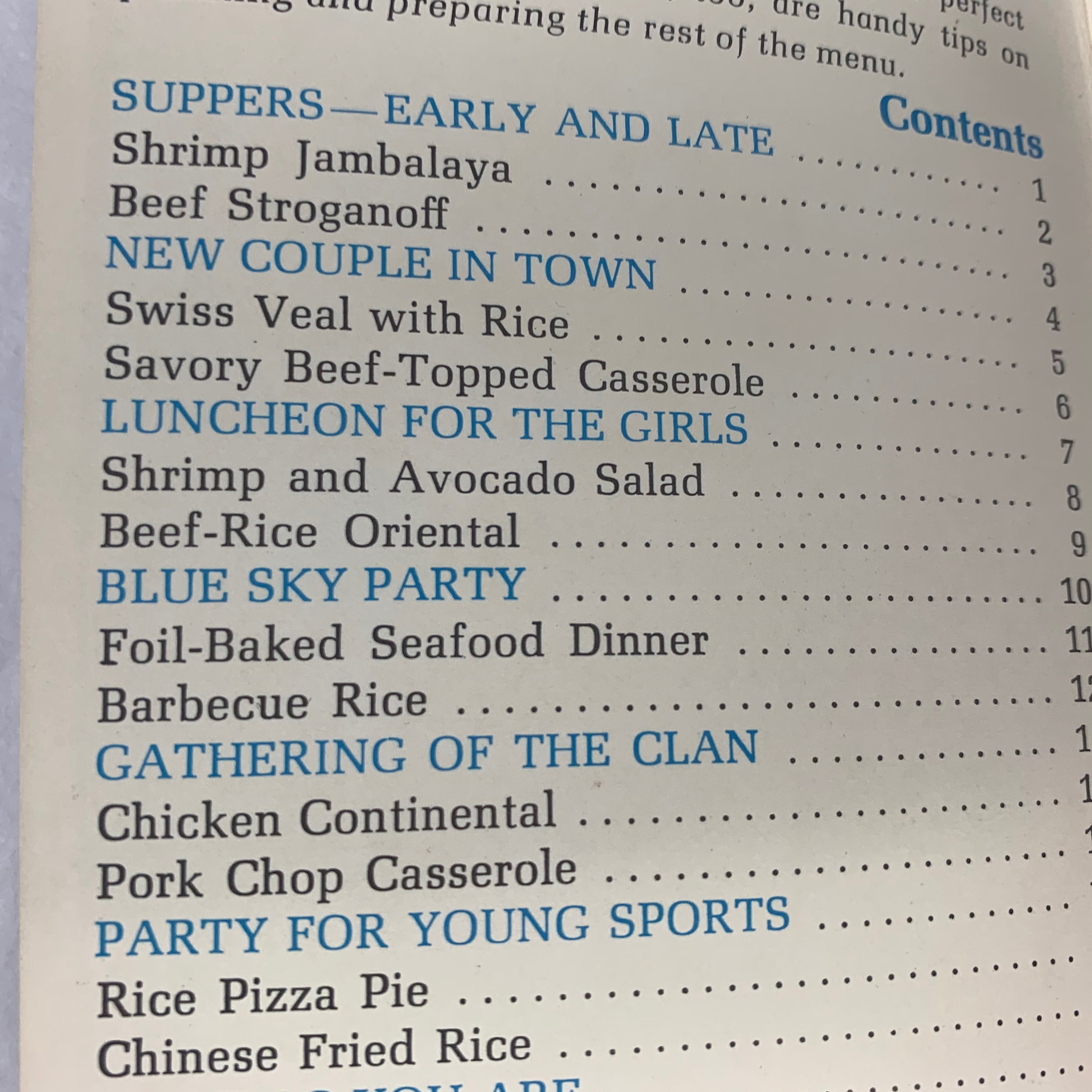 Casseroles and Compliments Minute Rice Recipe Cook Book - Etsy