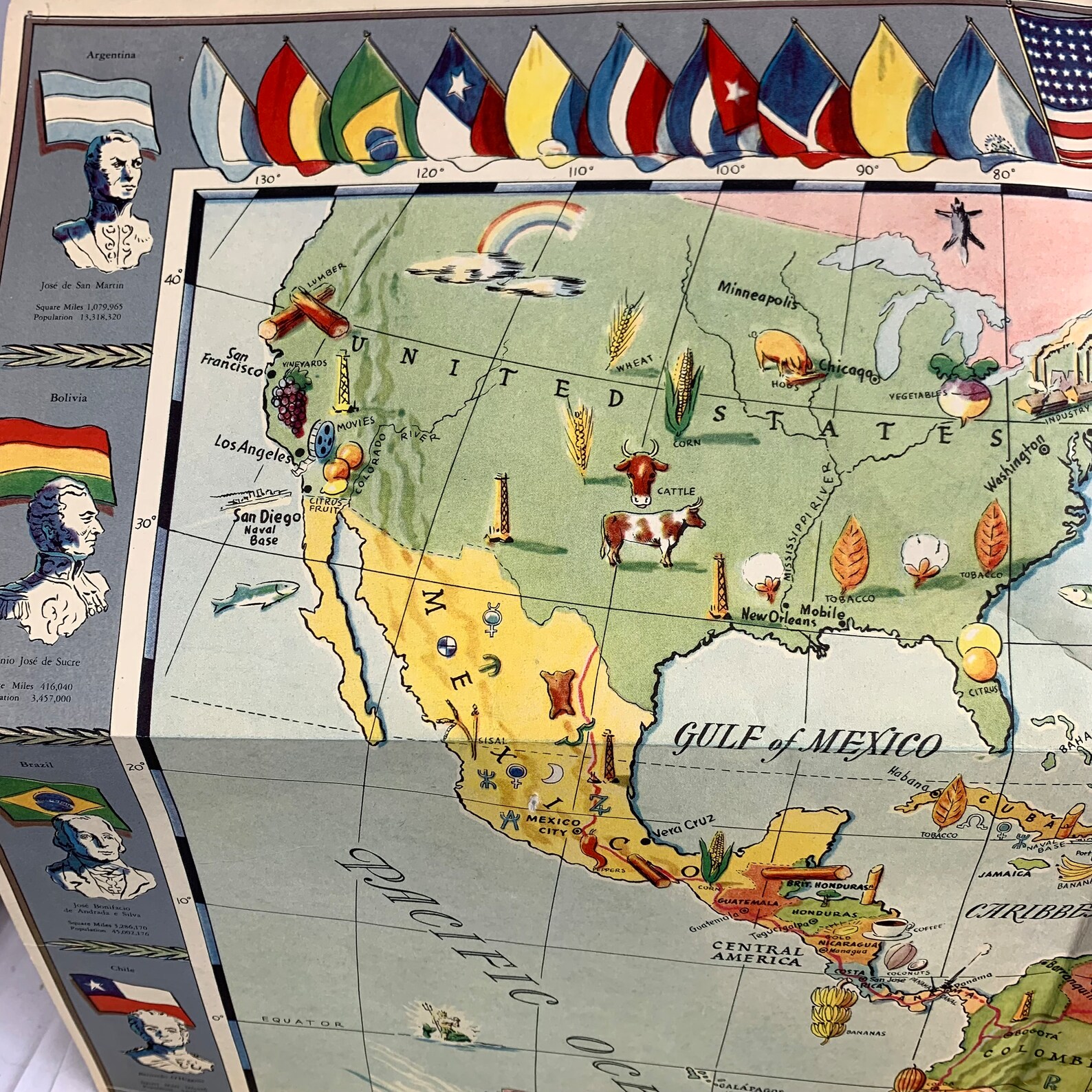 Captain Silver's Sea Chart Map, Adventures of the Sea Hound, 1942 - Etsy