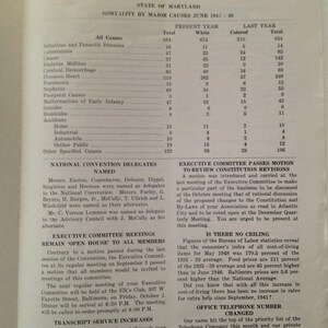 Death Ephemera, Maryland Courier, September 1948 - Etsy