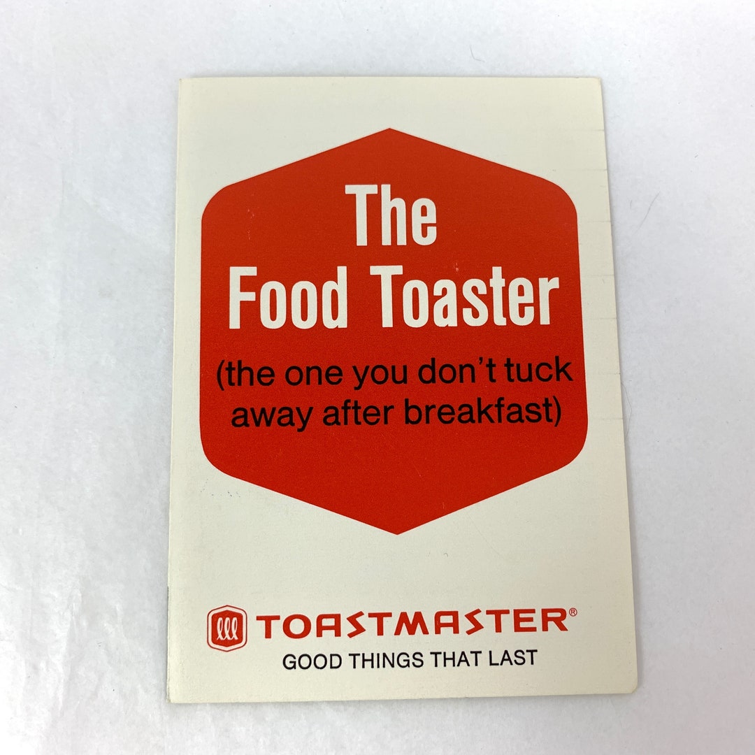Toastmaster Toaster Instruction Warranty Brochure - Etsy