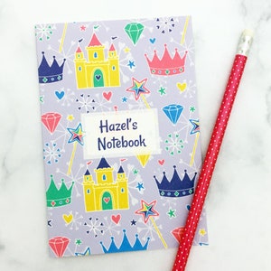 Personalised Princess Notebook Gift - Etsy