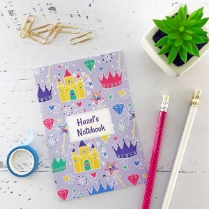 Personalised Princess Notebook Gift - Etsy
