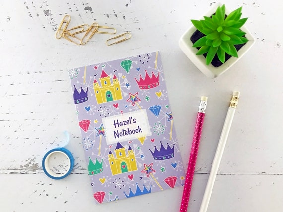 Personalised Princess Notebook Gift | Etsy