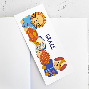School Class Bookmarks - Gift From Teacher - Personalised - Cute ...