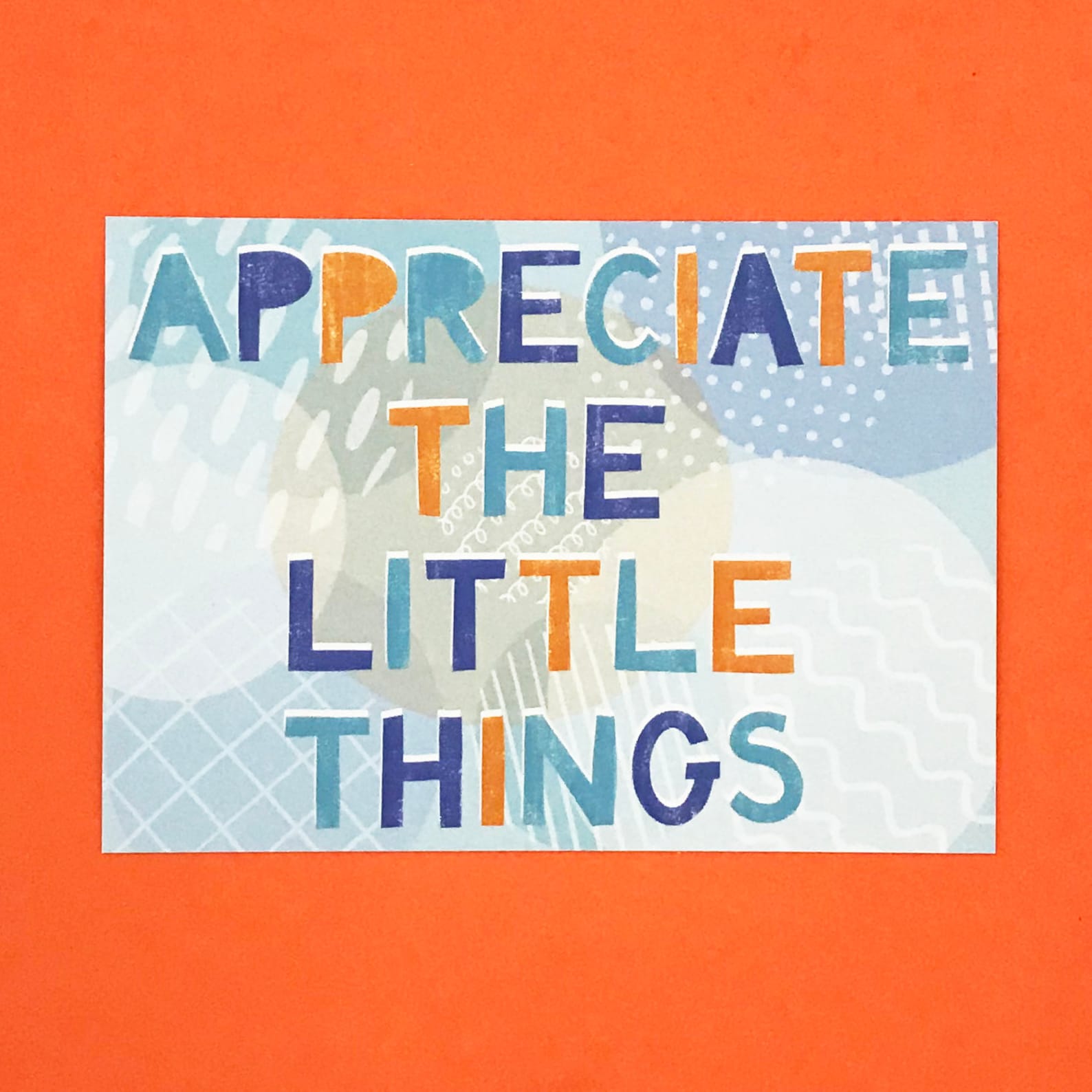 Happy Postcards Set of Six Each Featuring a Hand Decorated - Etsy UK