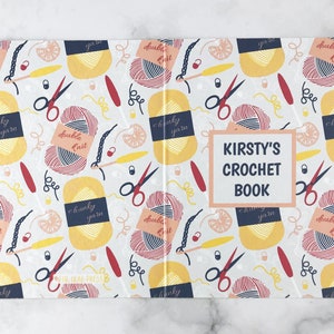 Personalised Crochet Notebook Crochet Themed Gift - Etsy