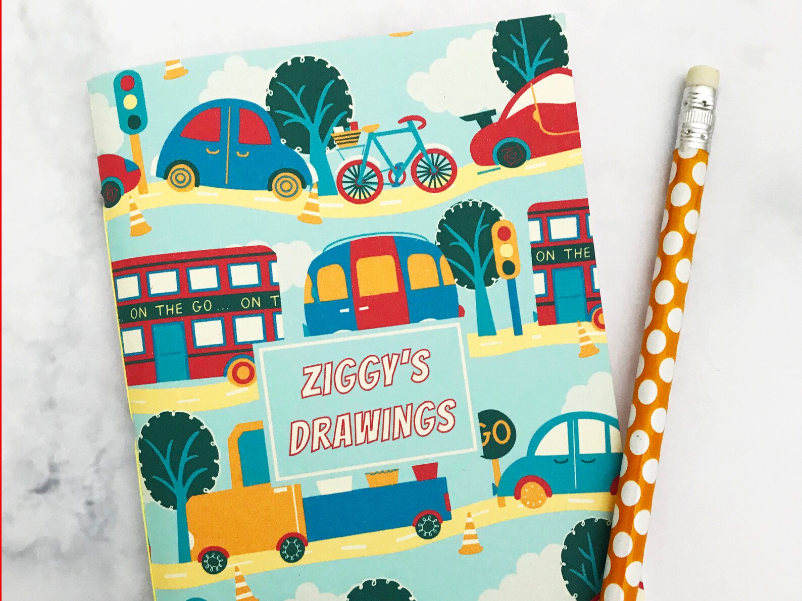 Personalised Cars and Vehicles Design Pocket Notebook or - Etsy UK