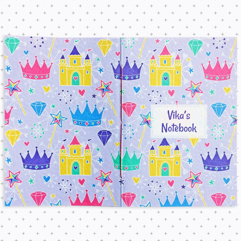 Personalised Princess Notebook Gift | Etsy