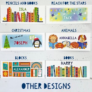 School Class Bookmarks - Gift From Teacher - Personalised - Cute ...