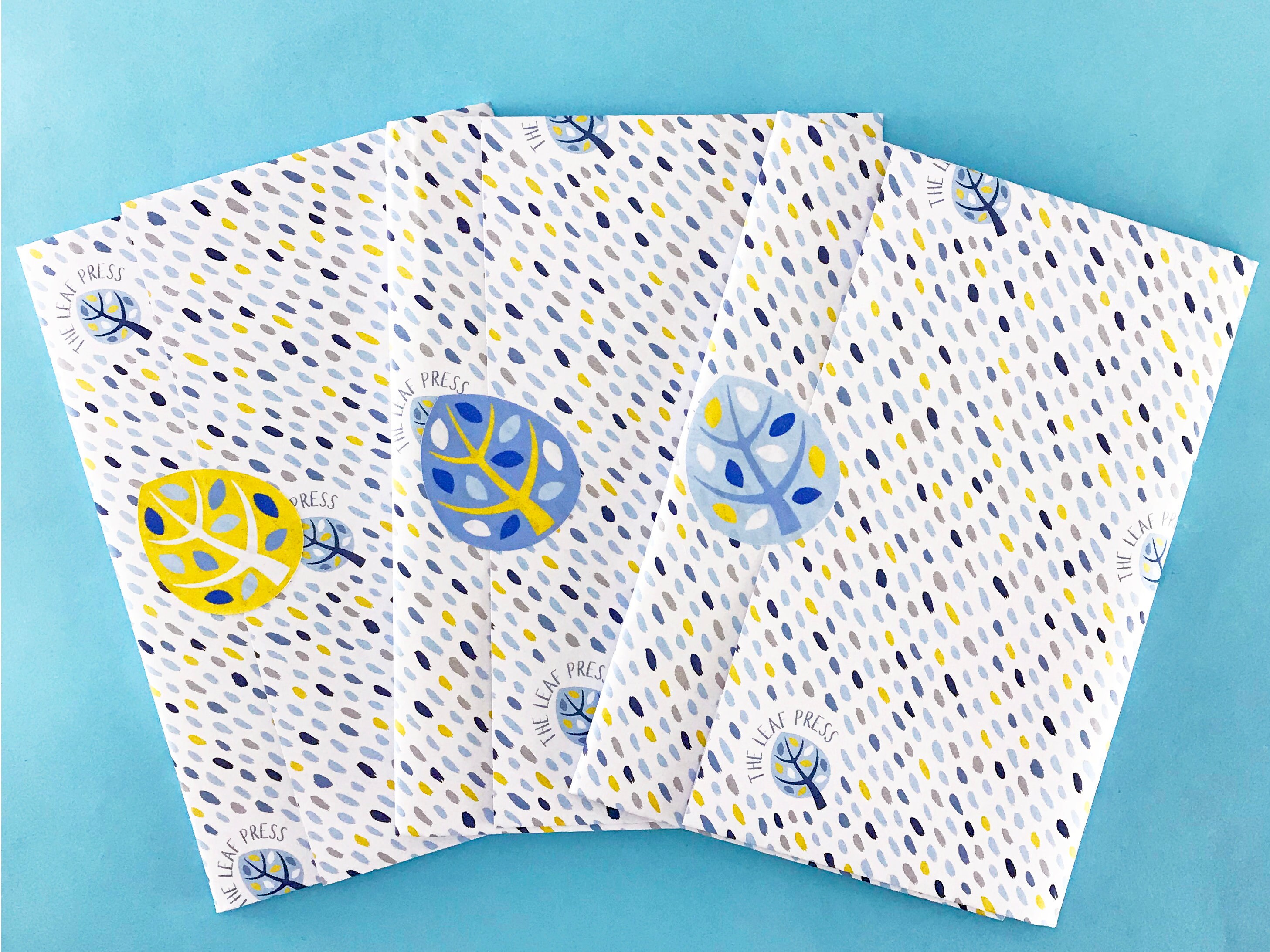 Happy Postcards Set of Six Each Featuring a Hand Decorated - Etsy UK