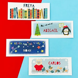 School Class Bookmarks Gift From Teacher Personalised - Etsy