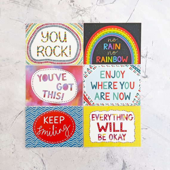 Motivational Postcard Quotes Happy Post Positive Quote Postcard